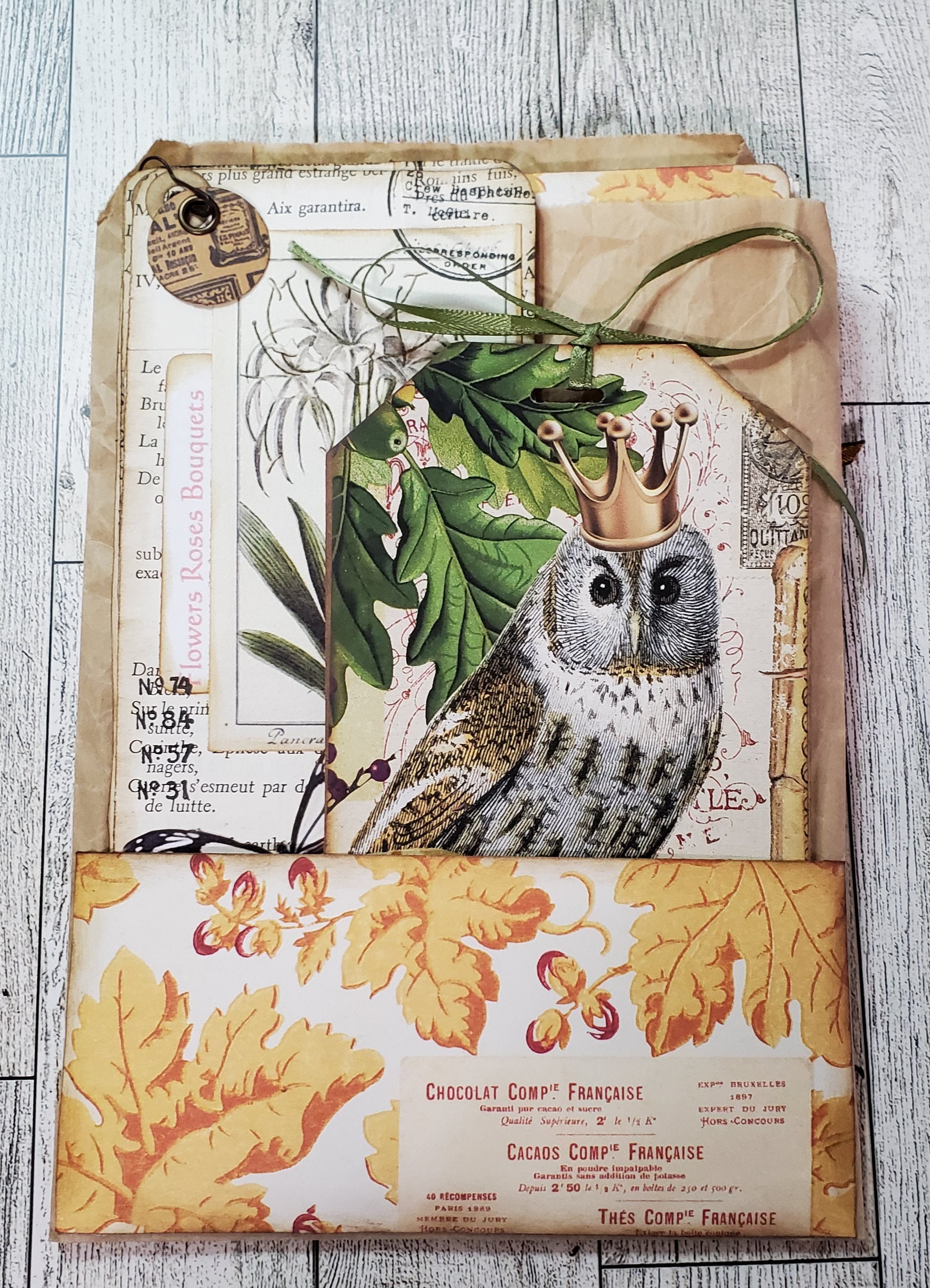 Autumn Theme 'journal in a Bag' - Etsy