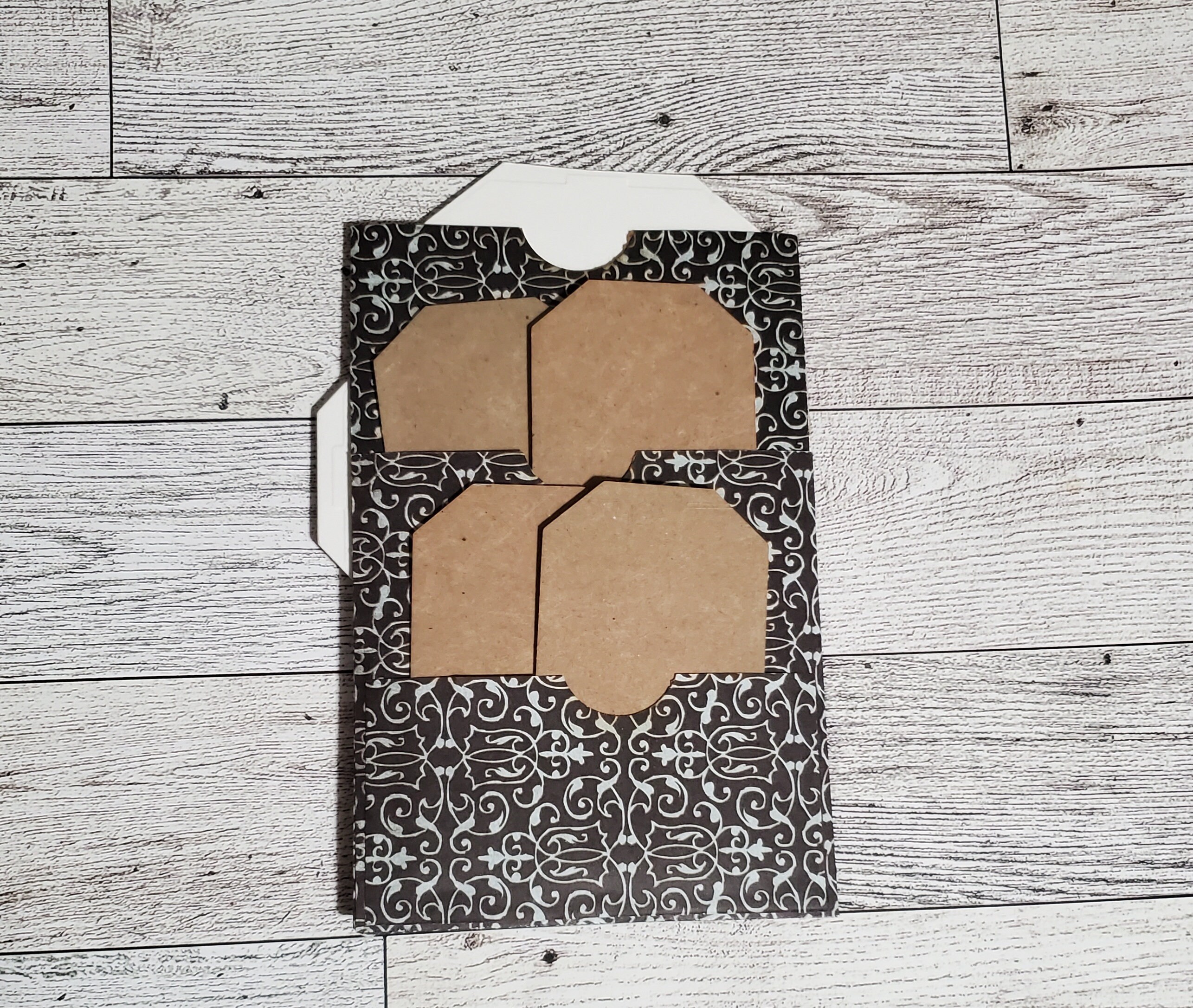 8 Pocket Tag Folio With 11 Tag Blanks - Etsy