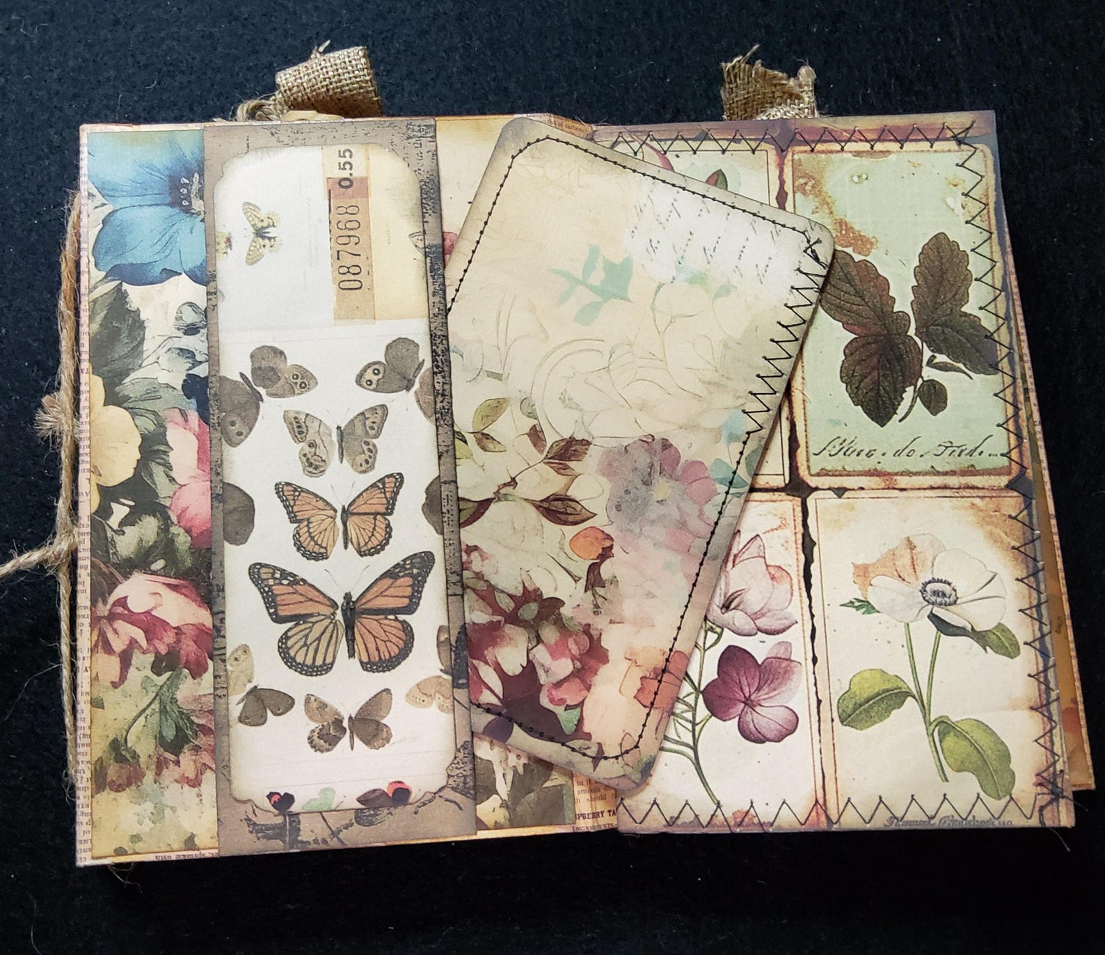 Dark Florals Infinity Journal - Etsy