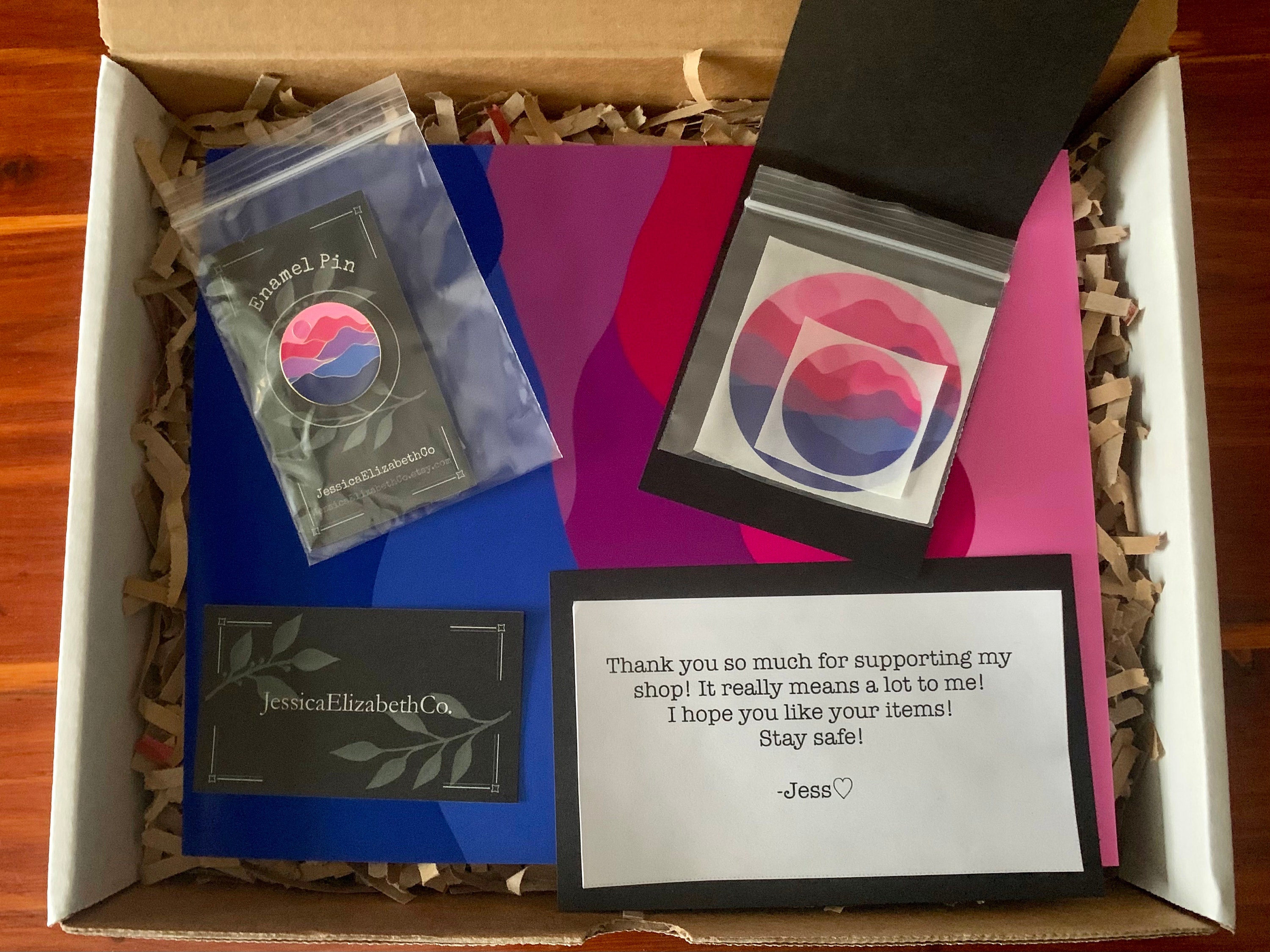 Subtle Bi Flag Bundle Subtle Bi Pin Bi Sticker Bi Poster - Etsy