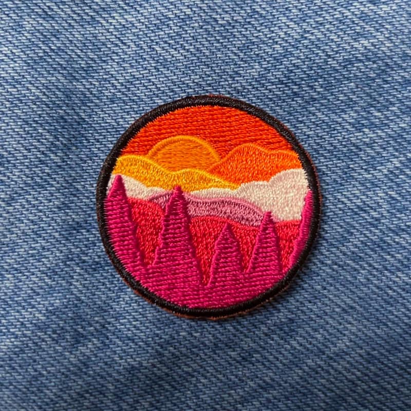Lesbian Pride Patch Small Etsy