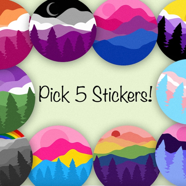 Pride Stickers - Etsy