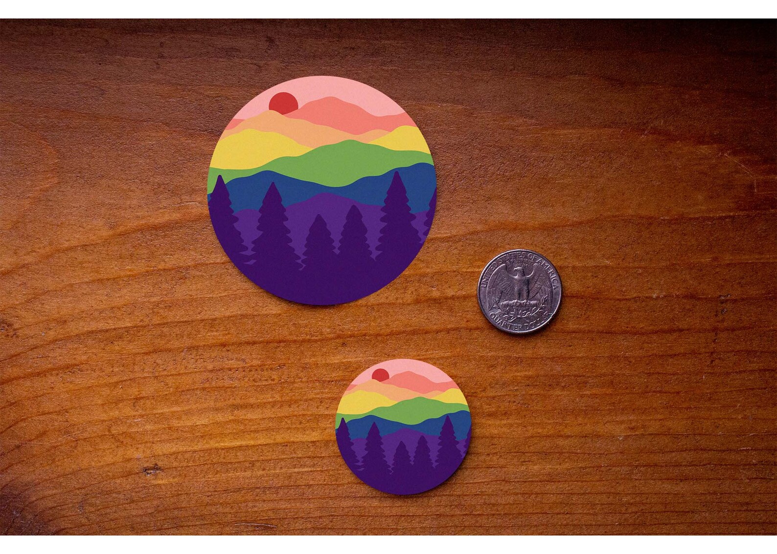 Subtle LGBTQ Flag Sticker Pride Sticker Rainbow Sticker - Etsy