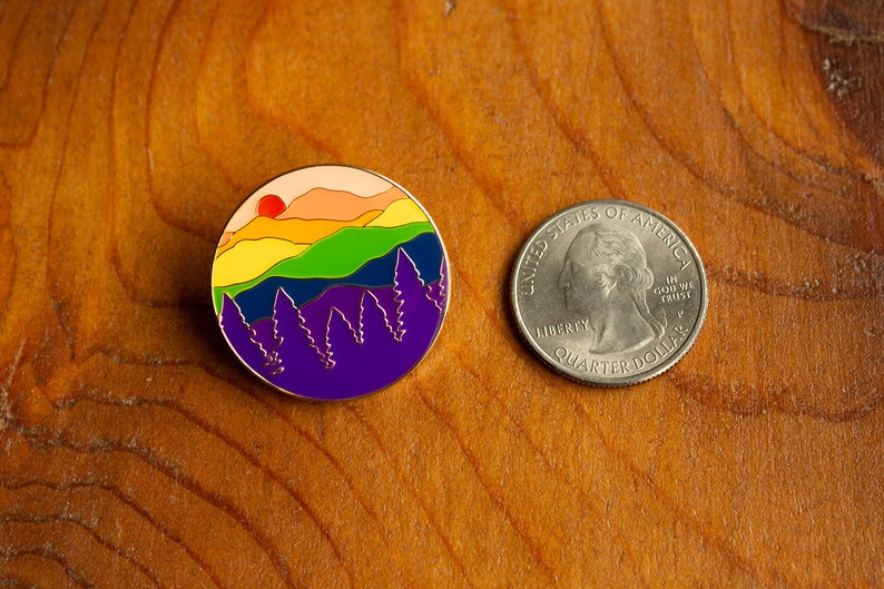 Subtle Lgbtq Flag Enamel Pin Pride Pin Enamel Cute Pin Set - Etsy