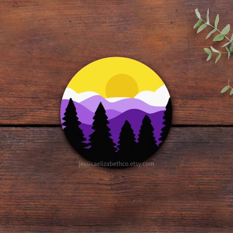 Subtle Nonbinary Flag - Etsy