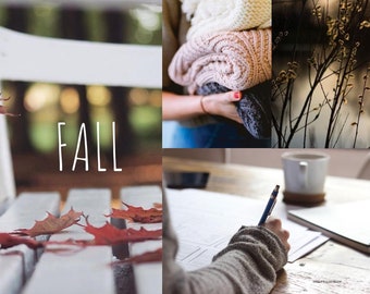 Fall Vision Board - Etsy
