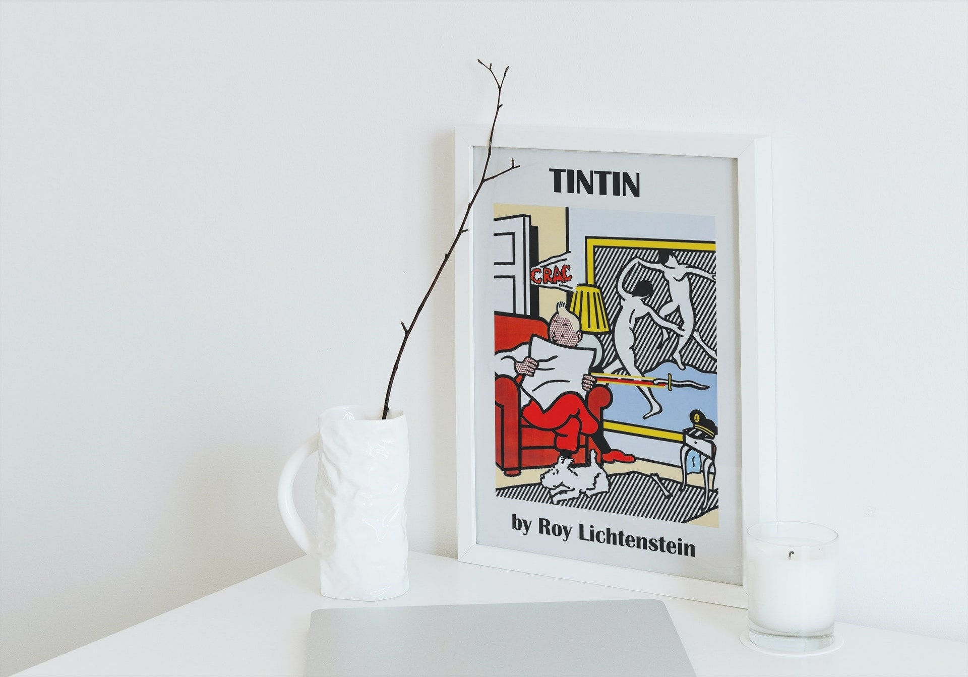Tintin Poster Digital Download Vintage Print by Roy | Etsy