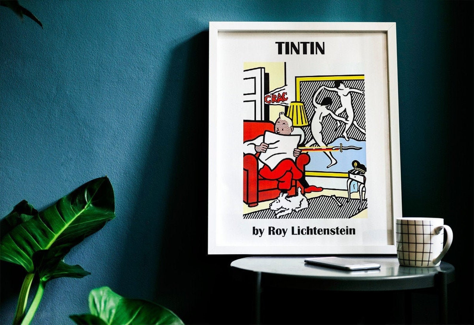 Tintin Poster Digital Download Vintage Print by Roy | Etsy
