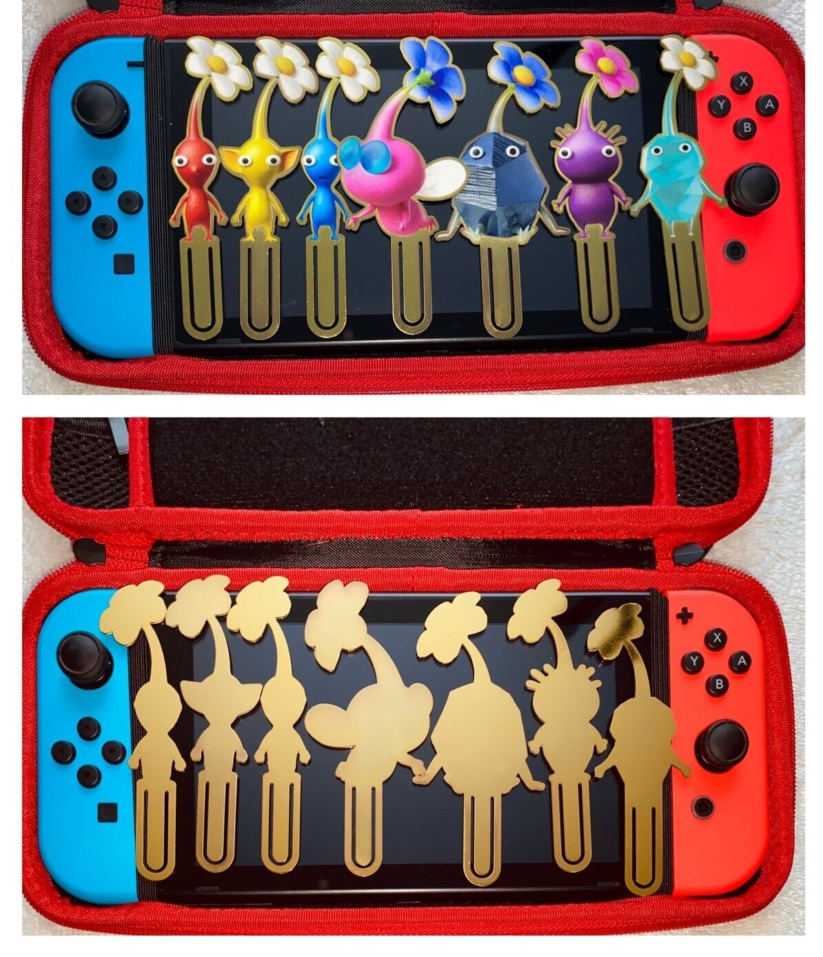 Pikmin Metal Bookmark Read Books With Pikmin 10cm in Length, One-sided ...