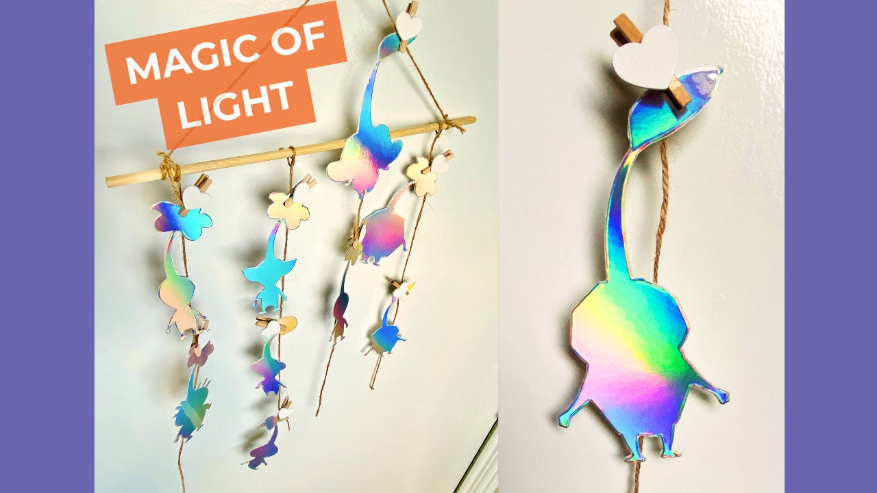 Pikmin DIY Hanging Kit the Magic of Light 9 Types of Pikmin 12cm/4.7 ...