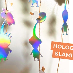 Pikmin DIY Hanging Kit - the Magic of Light - 9 Types of Pikmin- 12cm/4 ...