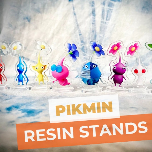 Pikmin Figures - Etsy