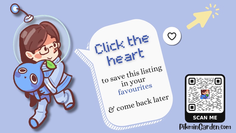 Pikmin DIY Hanging Kit Magic of Light Laminated Holographic Pikmin ...