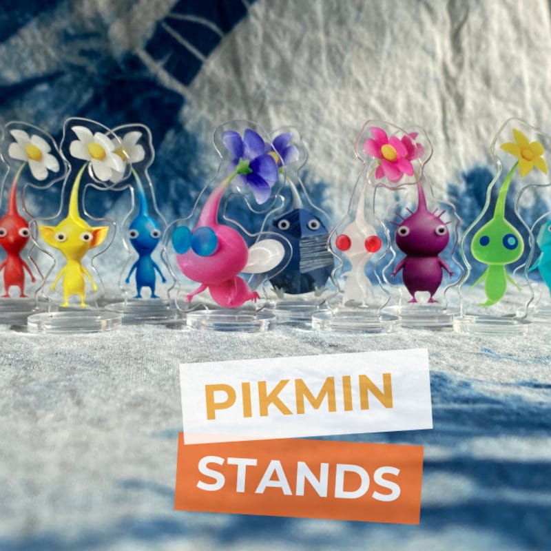 Pikmin Plush Toys - Etsy