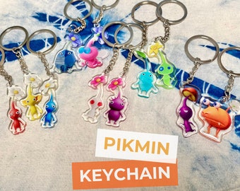 Pikmin Keychain - Etsy