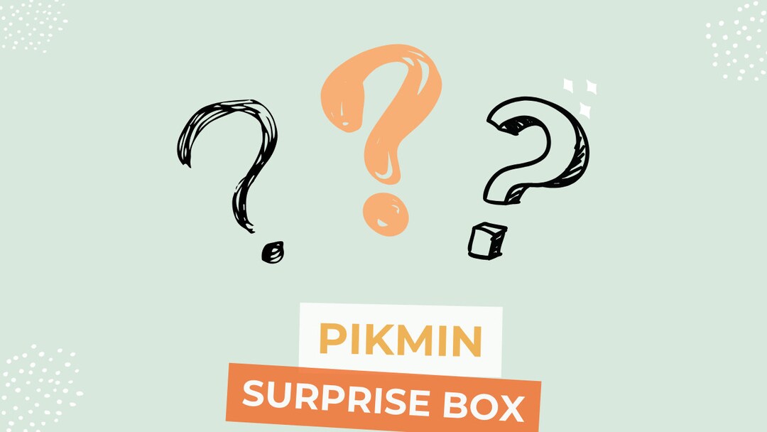 Pikmin Surprise Box - Mini Mystery & Mega Mystery Available - Items ...
