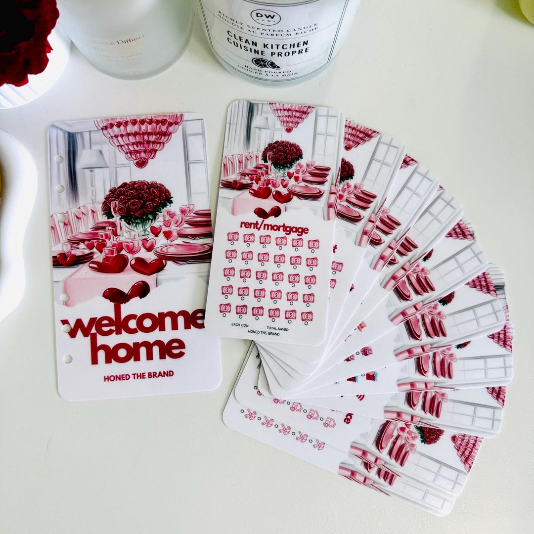 A6 Welcome Home Bundle: New Home Savings Challenge - Etsy