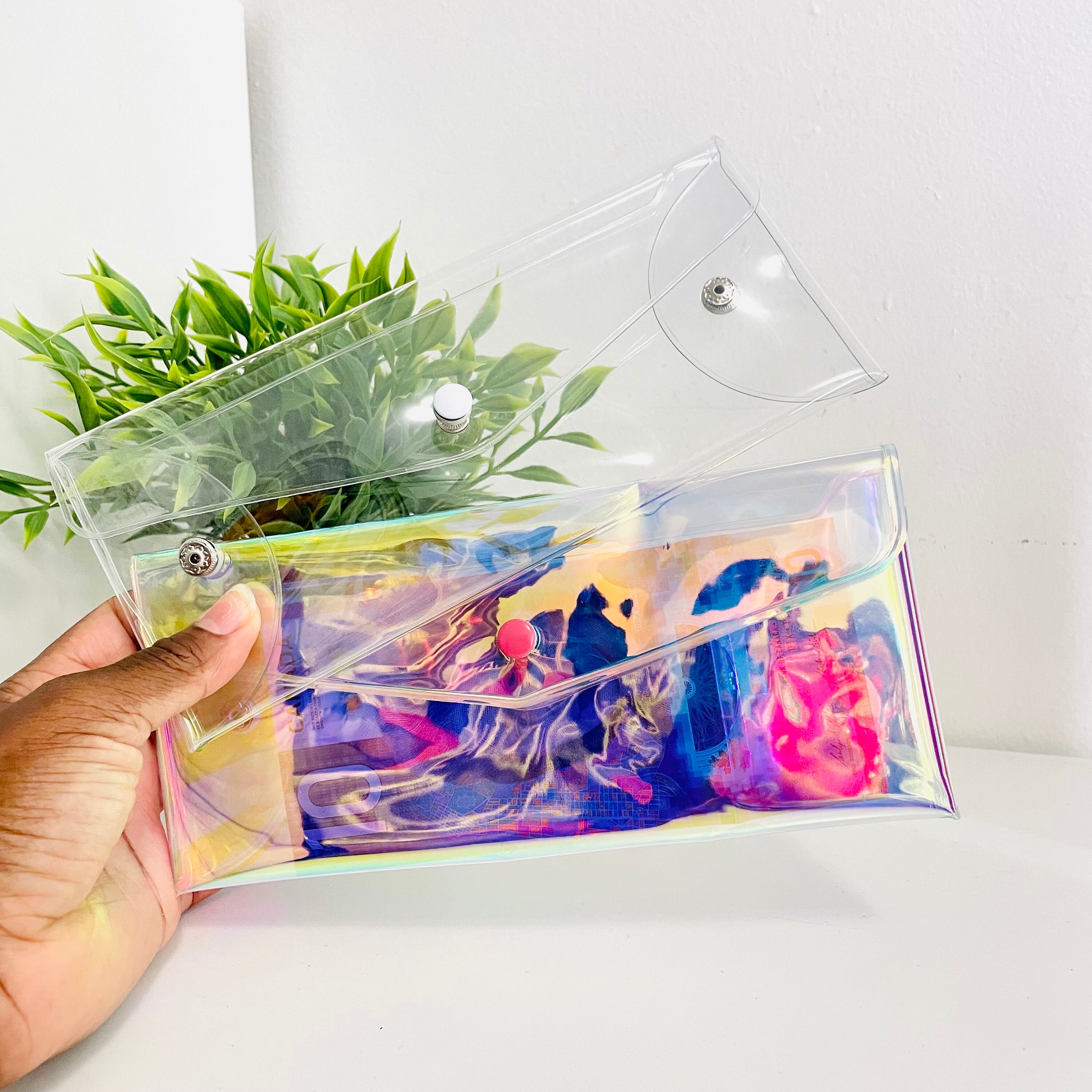 Bank Pouch // Bank Bag Bank Withdrawal Pouch Cash Breakdown - Etsy