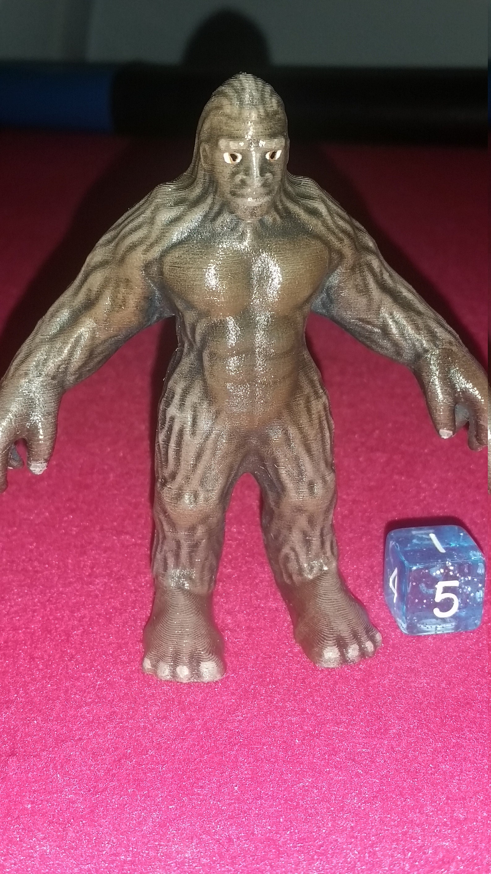 Bigfoot Mini Figurine Original Sculpt 3D Printed Sasquatch | Etsy