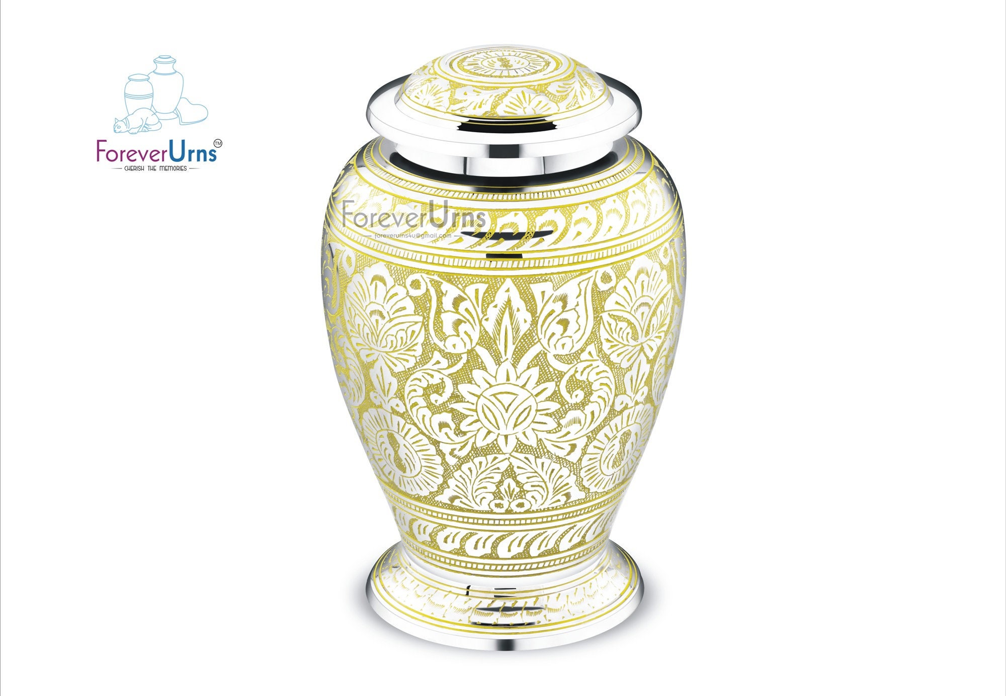 FOREVER URNS® Urns for Ashes Adult Funeral Gold Pegeon Large | Etsy