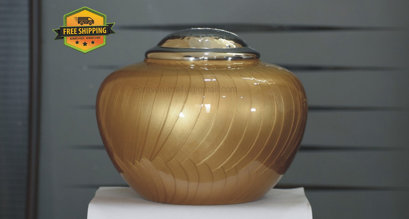 FOREVER URNS® Urns for Ashes Adult Funeral Wide Pot Large - Etsy