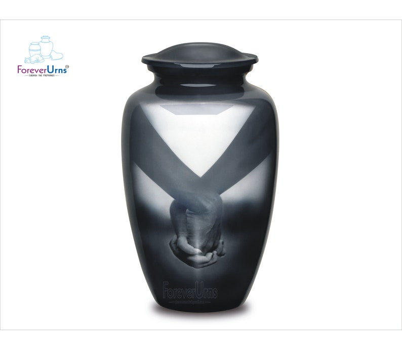 FOREVER URNS® Urns for Ashes Adult Funeral White Garden - Etsy