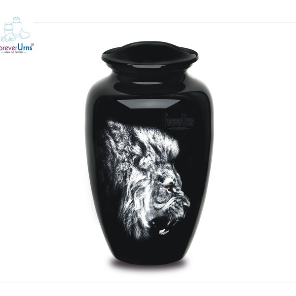 Lion Urns for Ashes - Etsy