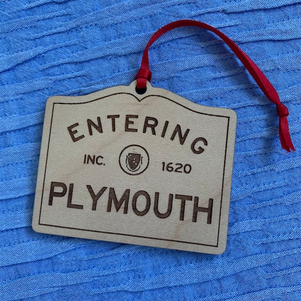 Plymouth Sign - Etsy