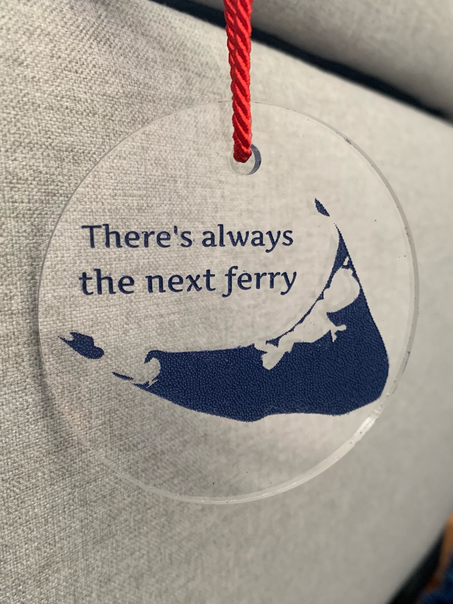 There's Always the Next Ferry Nantucket Christmas Ornament - Etsy