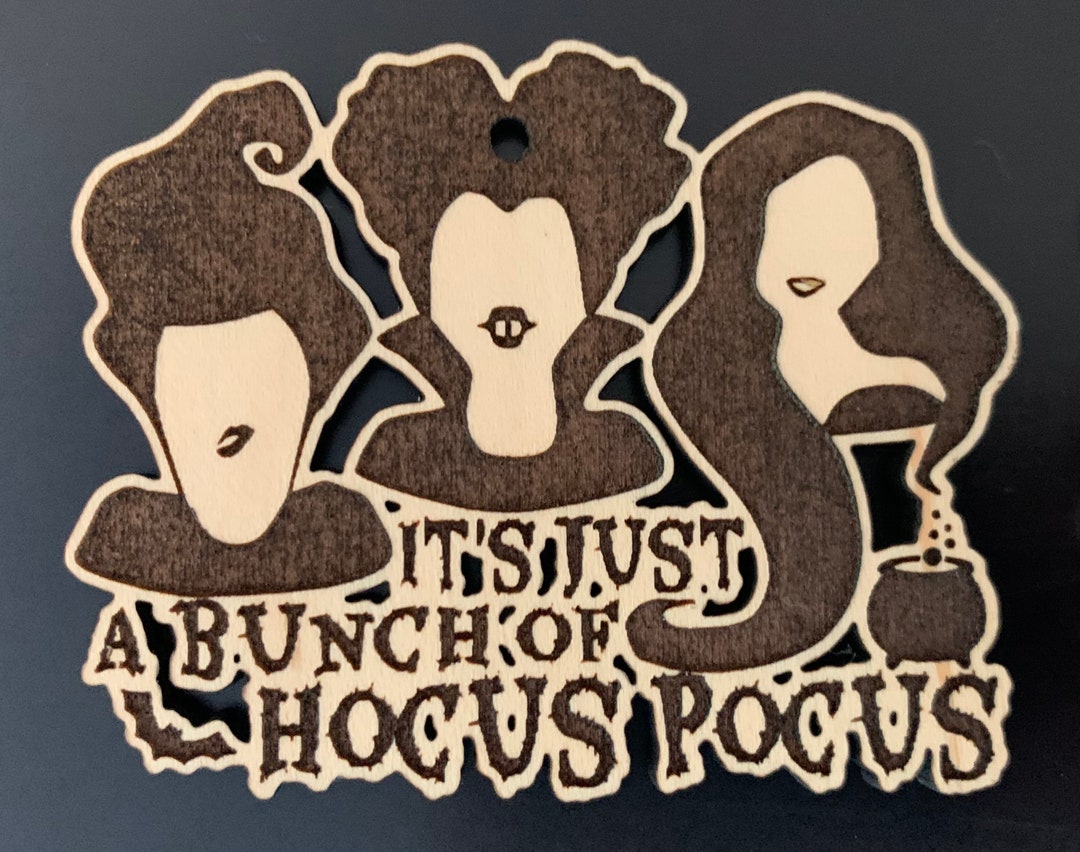 Engraved Hocus Pocus Sanderson Sisters Halloween Ornament. Customizable ...