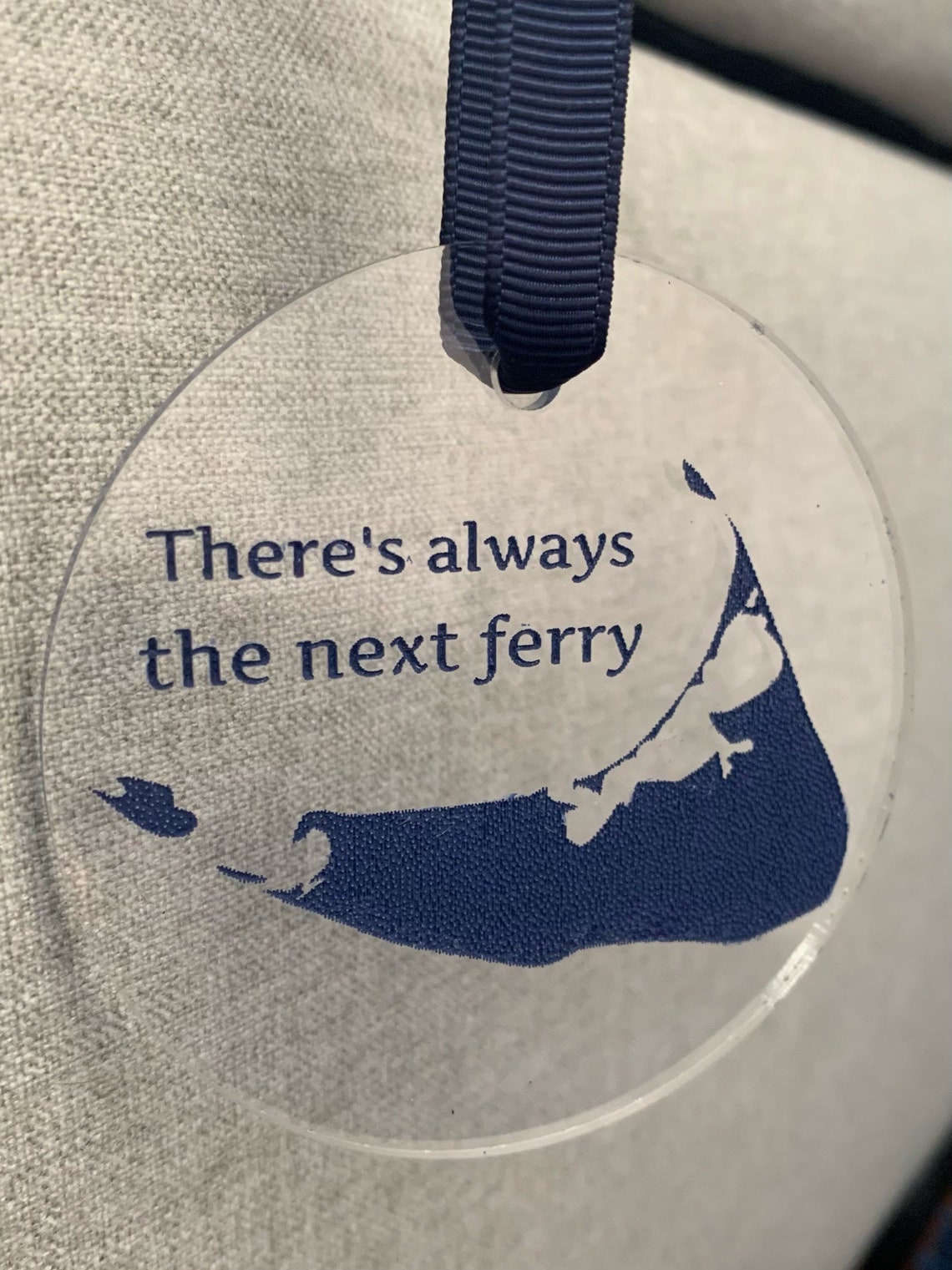 Hand Painted & Engraved Theres Always the Next Ferry Acrylic | Etsy