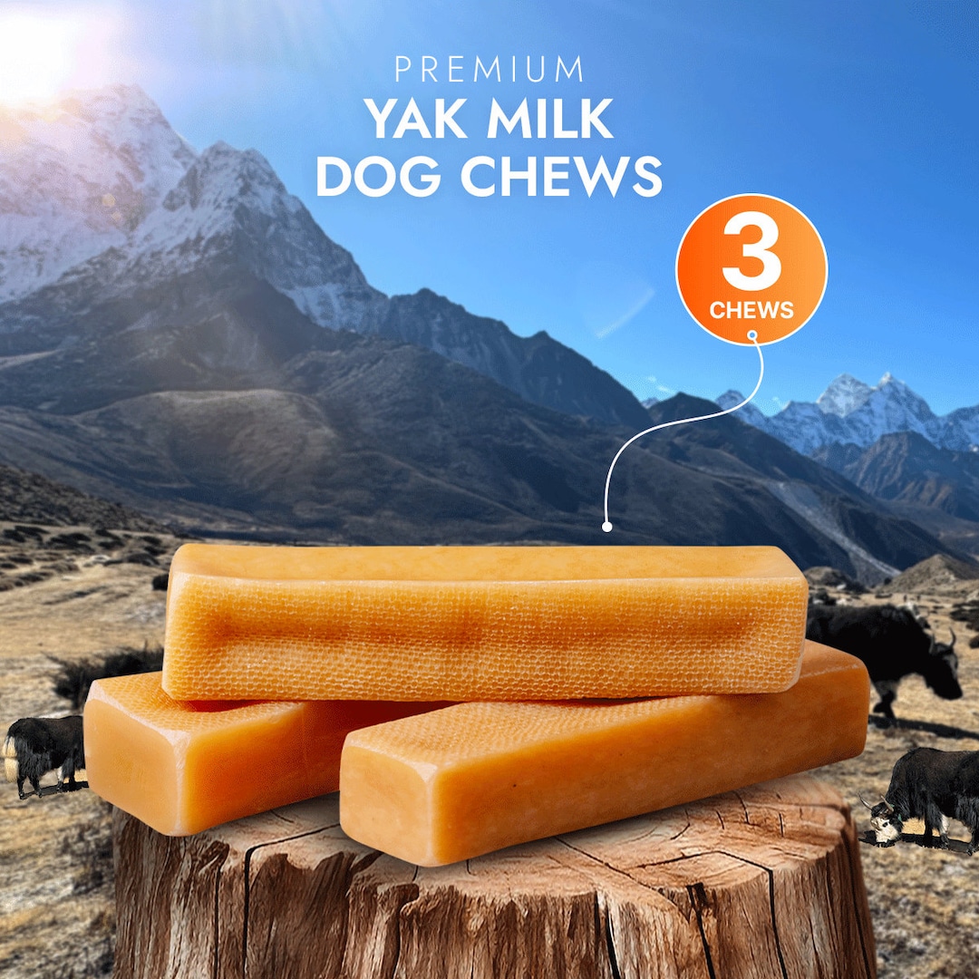 Yak Cheese Chews for Small Dogs – Natural Long-lasting Dental Dog ...