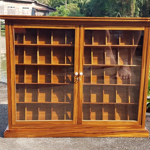 Wooden 30 Compartment Display Box Storage Box Small Organizer - Etsy