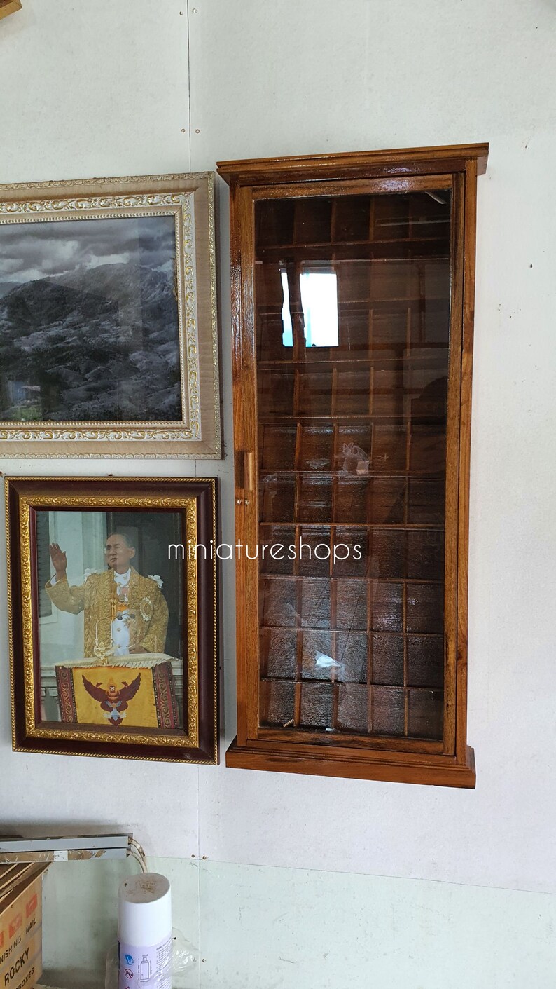 Collection Display Box Wall Mounted Rock Collection Box - Etsy