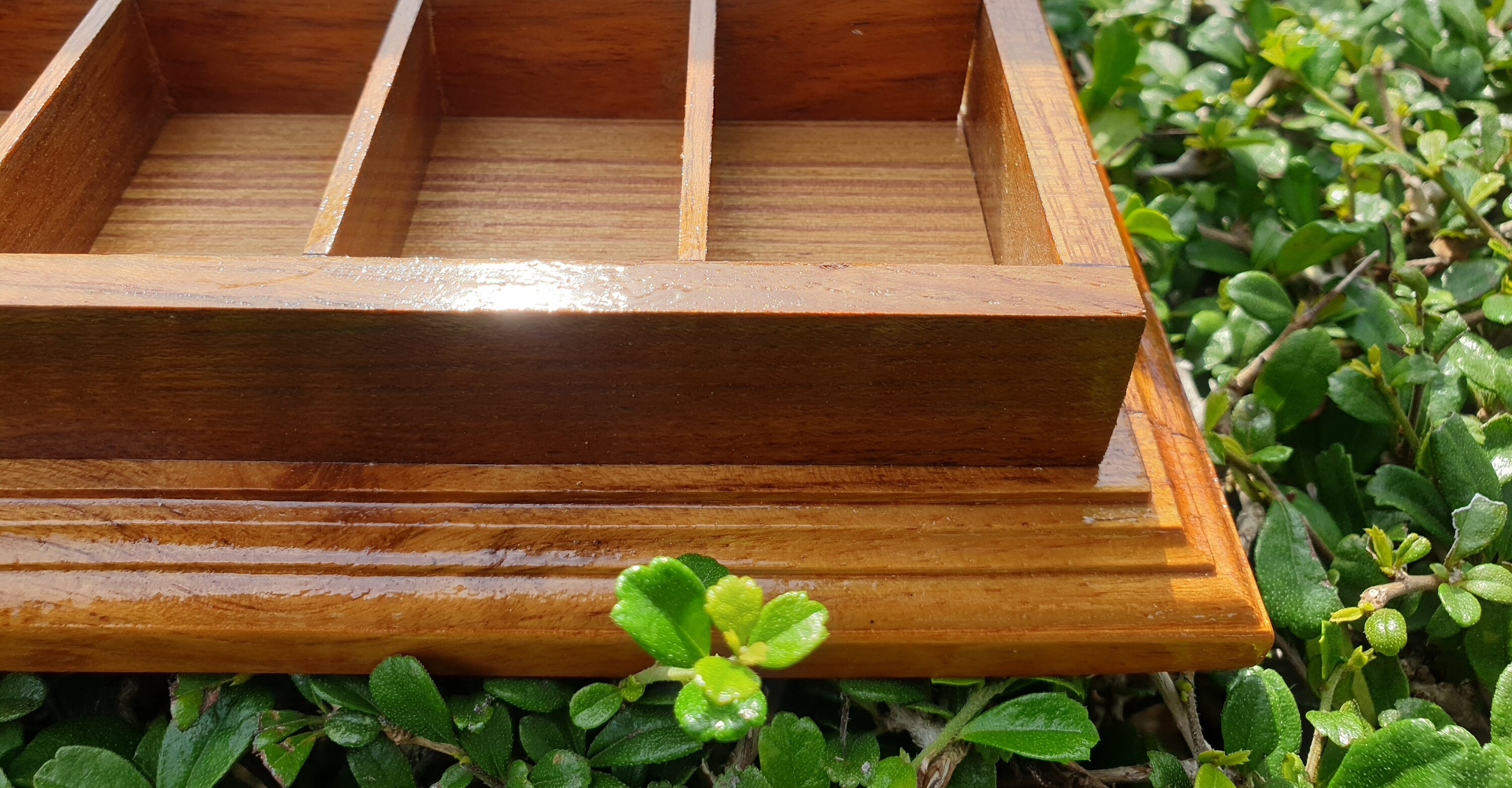 Wooden 9 Compartment Display Box Ring Earing Box Collection | Etsy