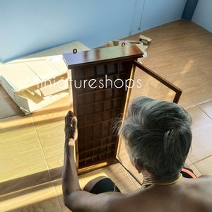 Collection Display Box Wall Mounted | Rock Collection Box | Jewelry ...