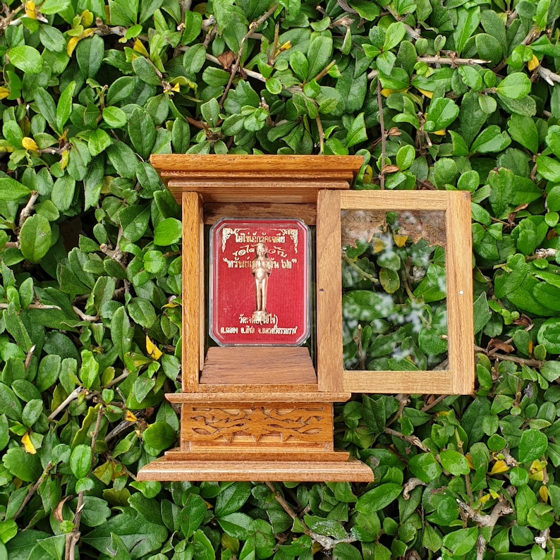 Small Wooden Display Case Curio Display Cabinet Case Square & | Etsy Canada