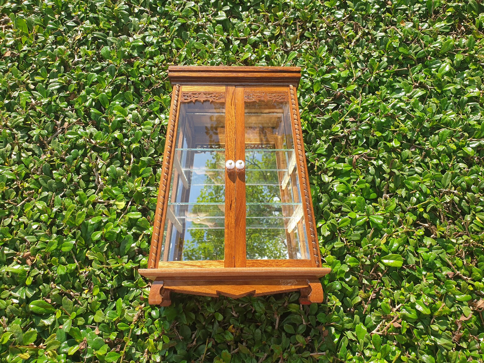 Small Curio Cabinet Style A & Glassed Display Cabinet Case - Etsy Australia