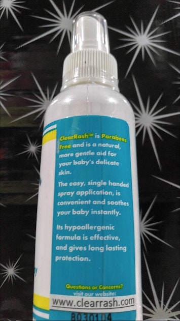 Clearrash Natural Diaper Rash Spray-prevention & Healing Cream Diaper ...