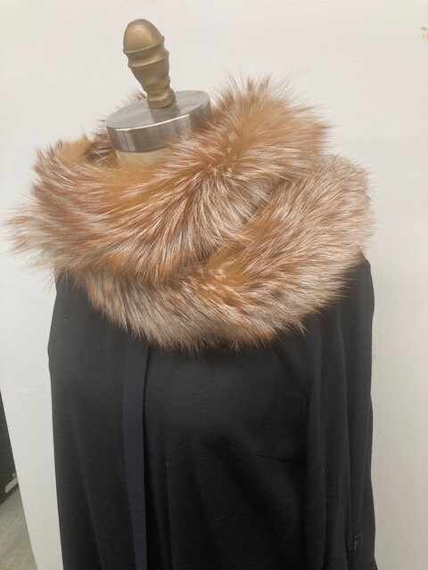 Crystal Fox Fur Boa Wrap - Etsy