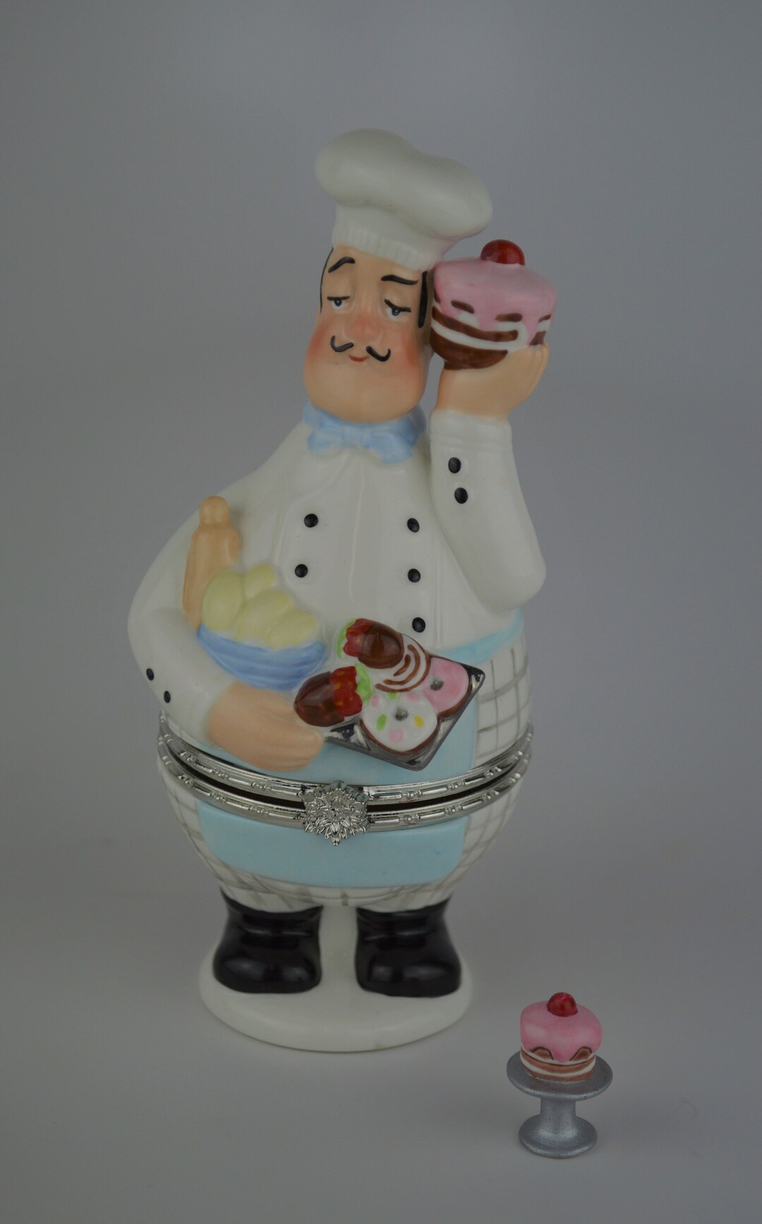 Trinket Box Ring Box Gift Box Chef Pierre Cooking Club of America - Etsy
