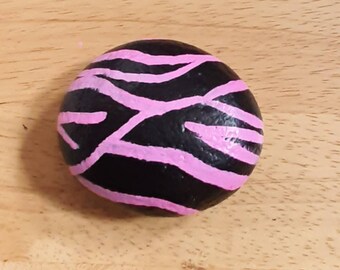 Hand Painted Zebra | Etsy