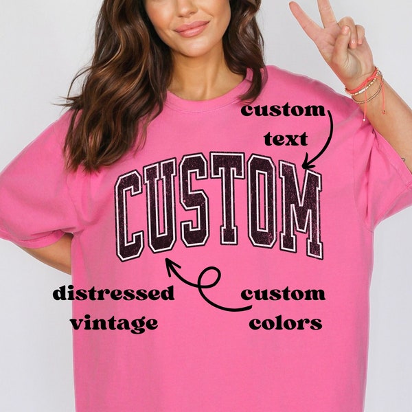 Custom Arched Font - Etsy