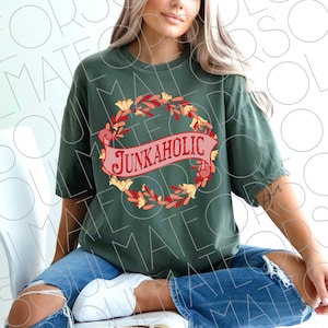 Antiquing Png, Retro Junkaholic Png, Junking Png for Women Who Are ...