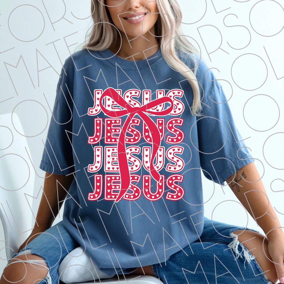 Coquette Jesus PNG, Cutecore Christian Jesus Digital Download, Retro ...