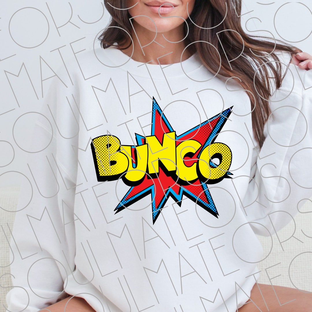 Bunco PNG File Digital Download,superhero Bunco Printable for Women Who ...