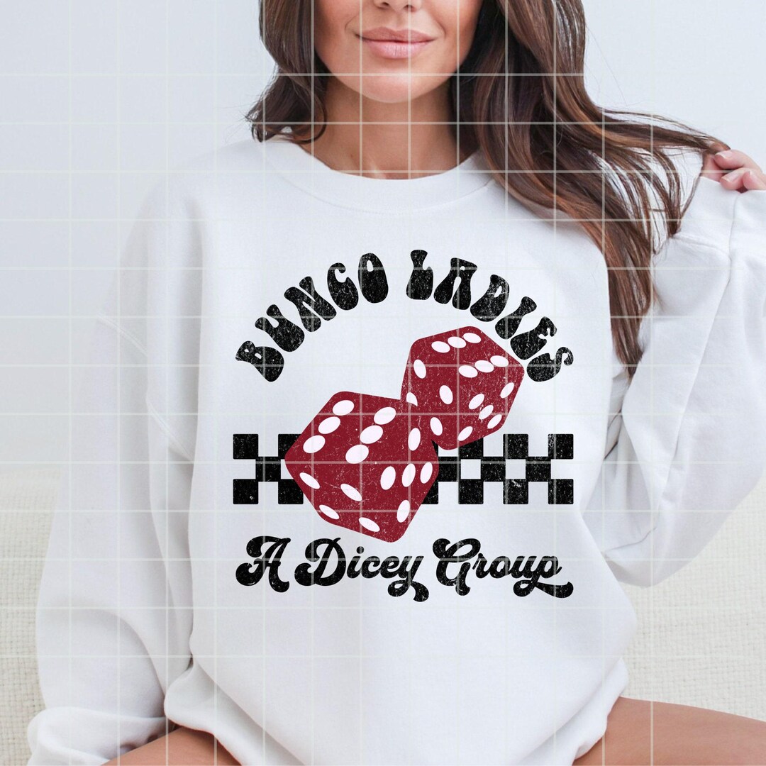 Bunco PNG File Digital Download Distressed Bunco Printable PNG Retro ...