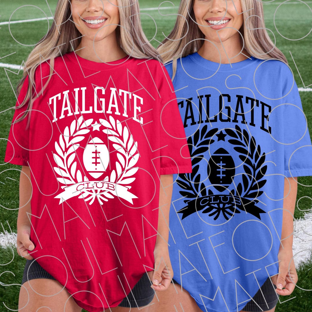 Game Day SVG Tailgate SVG – Tailgate Club Football Cut File – Preppy ...