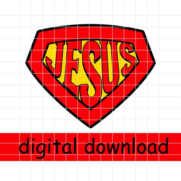 Jesus is My Superhero Craft - Etsy