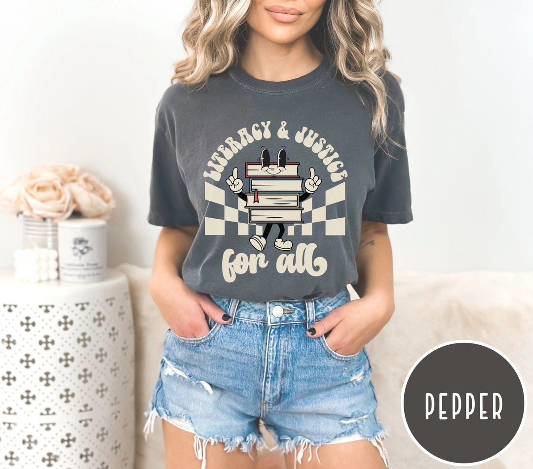 Bookcore Comfort Colors T-shirt Groovy Book Shirt It's - Etsy